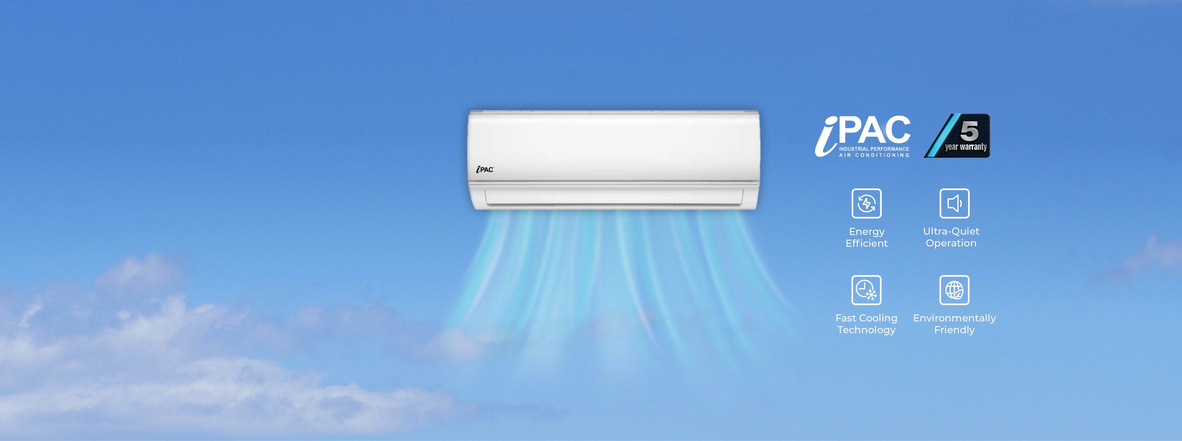 iPAC Air Conditioning Units | Smart, Energy-Efficient Cooling UK