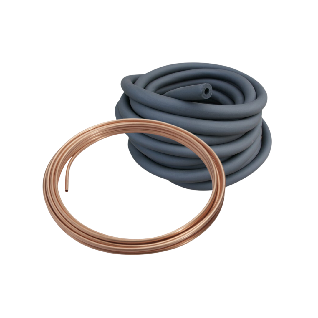 Copper Pipe and Lagging Set (15m)